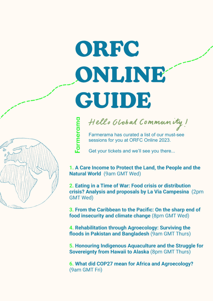 Farmerama’s Guide to ORFC 2023 - Oxford Real Farming Conference